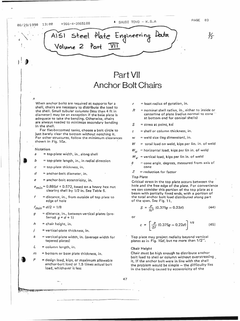 Anchor Chair | PDF | Building Engineering | Mechanical Engineering