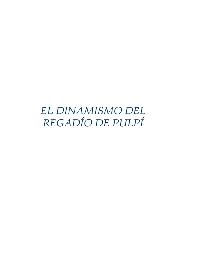 Pulpi QQQWWW | PDF | Riego | Agricultura