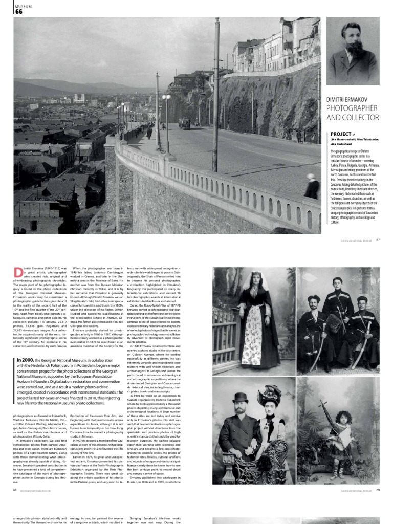 Dimitri Ermakov - Photographer and Collector | PDF | Georgia (Country ...