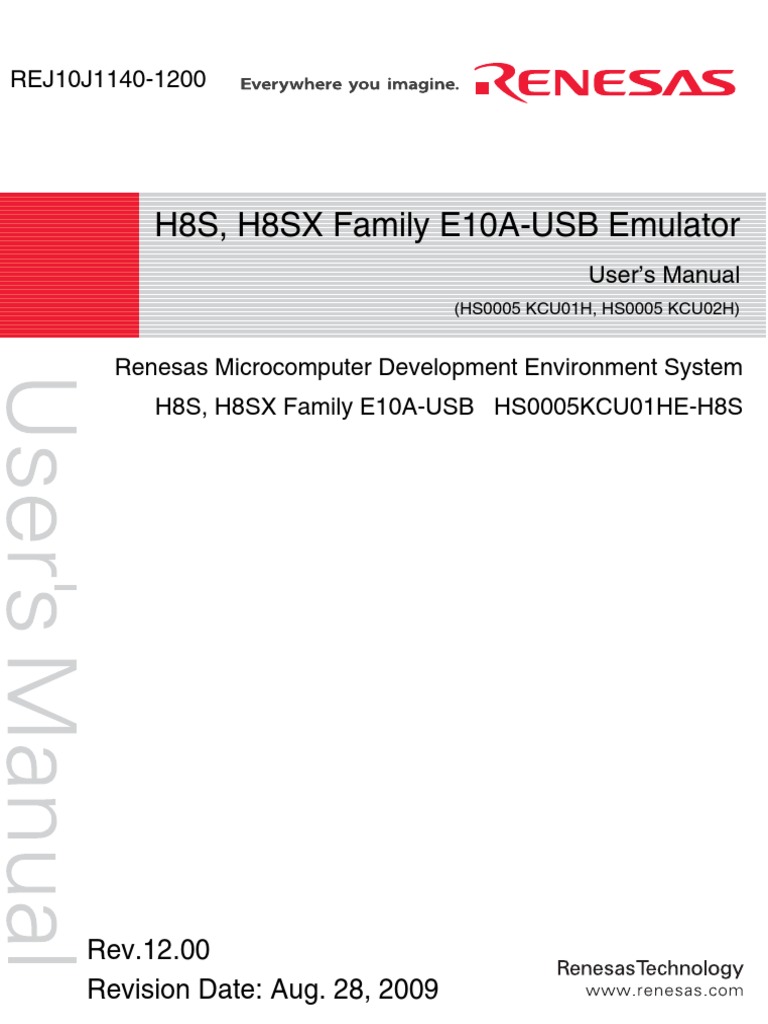 E10A User Manual | PDF | Emulator | Subroutine