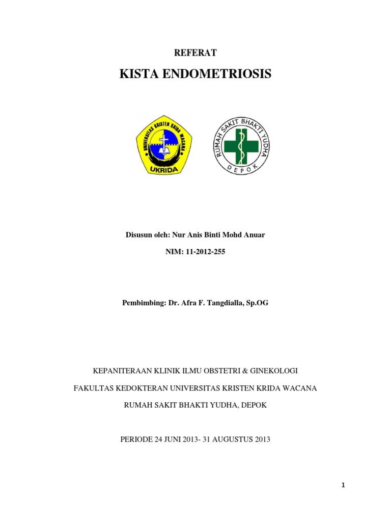 Kista Endometriosis | PDF