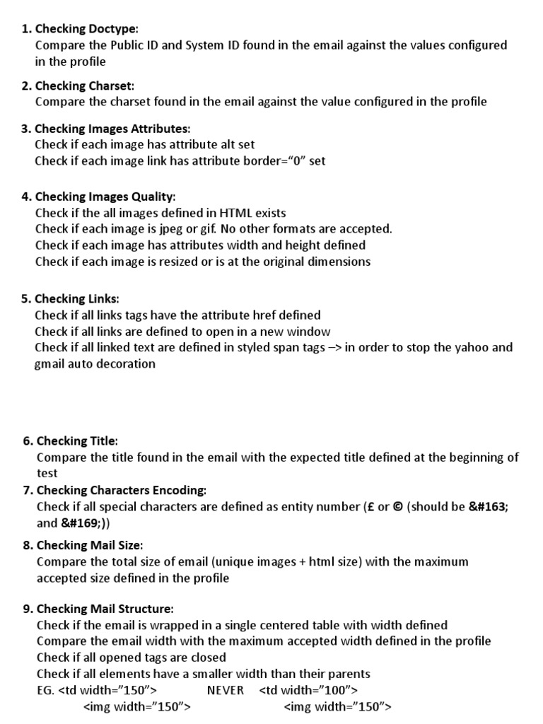 Checking Doctype | PDF