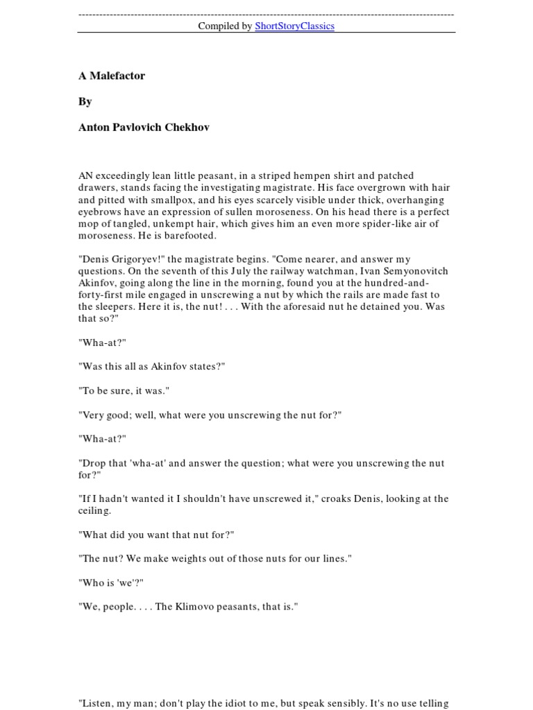 Denis Grigoryev: A Malefactor's Trial | PDF | Home & Garden | Art