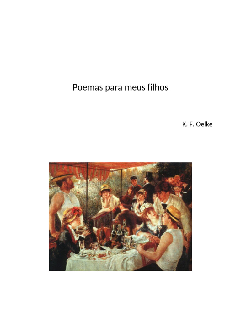 Poemas para Meus Filhos | PDF | Universo | Tempo
