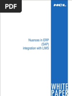 Sap QM-IDI Interface With LIMS | PDF | System | Source Code