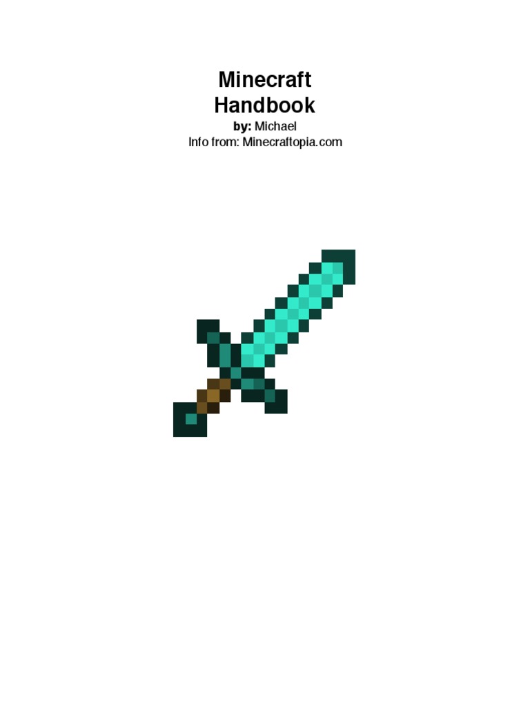 Minecraft Handbook: By: Michael | PDF | Minecraft | Switch