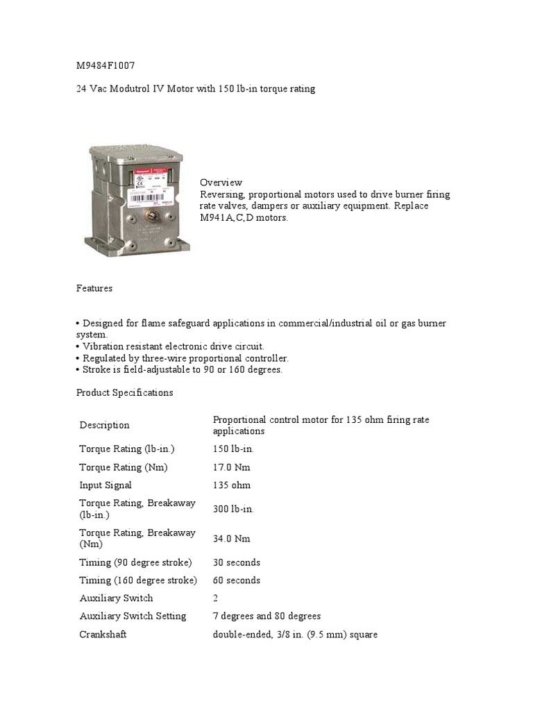 M9484F1007 | PDF | Home & Garden | Technology & Engineering