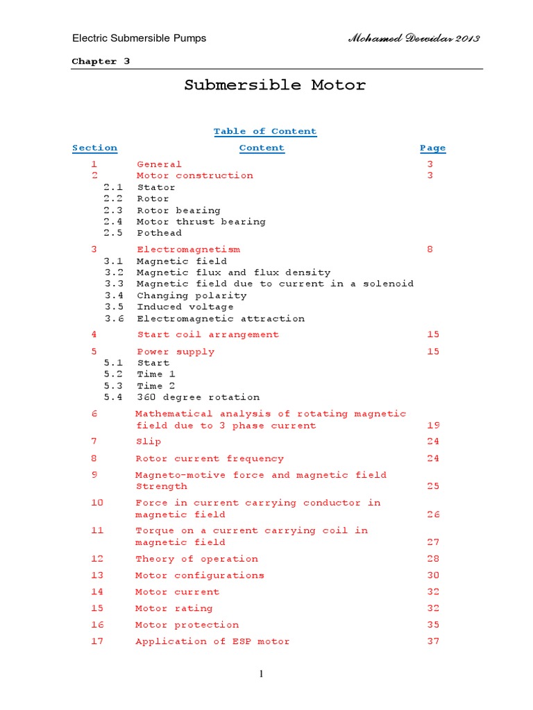 Chapter - 03 ESP Motor | PDF