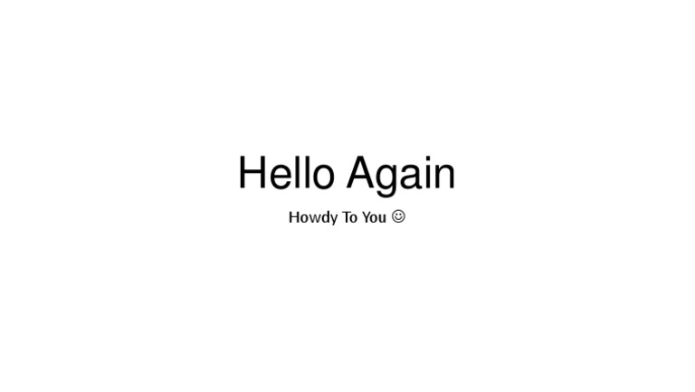 Friendly Greetings and Introductions | PDF