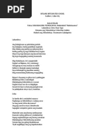 Balagtasan - Lakandiwa Example | PDF