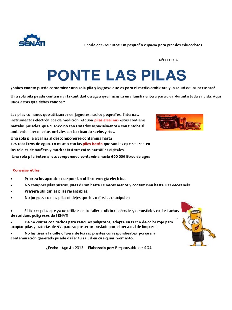 Charla 03 SGA Ponte Las Pilas | PDF