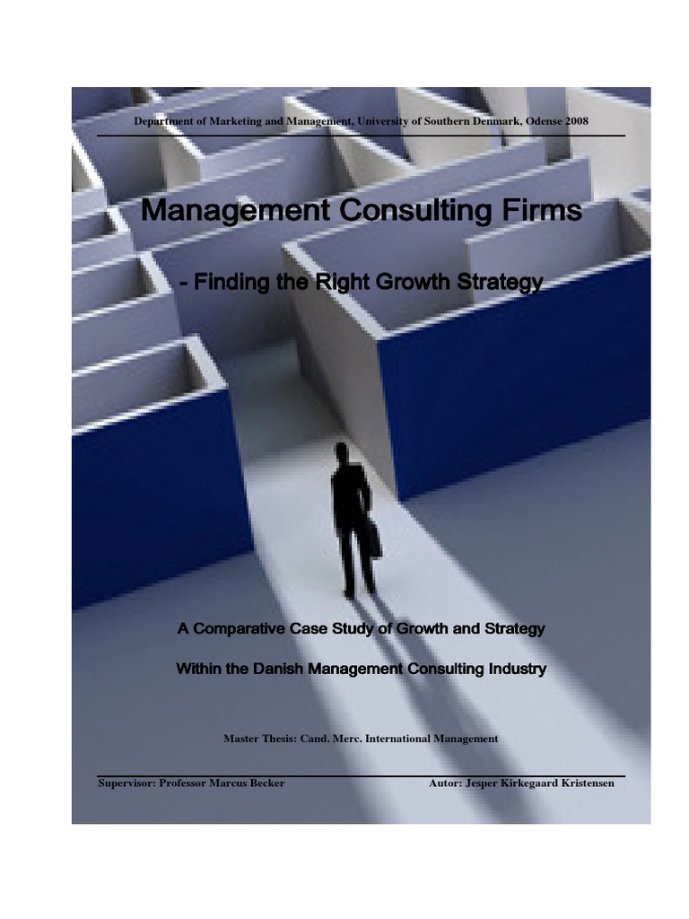 Management Consulting Firms - Finding The Right Growth Strategy | PDF ...