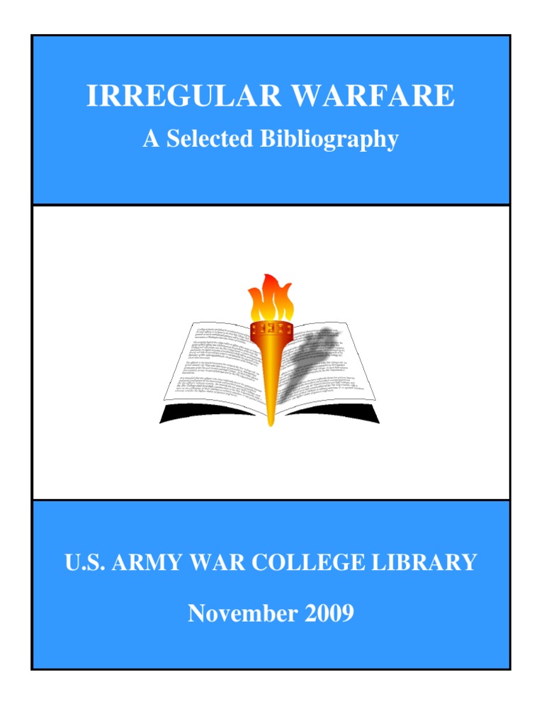 Irregular Warfare | Counter Insurgency | United States Army War College