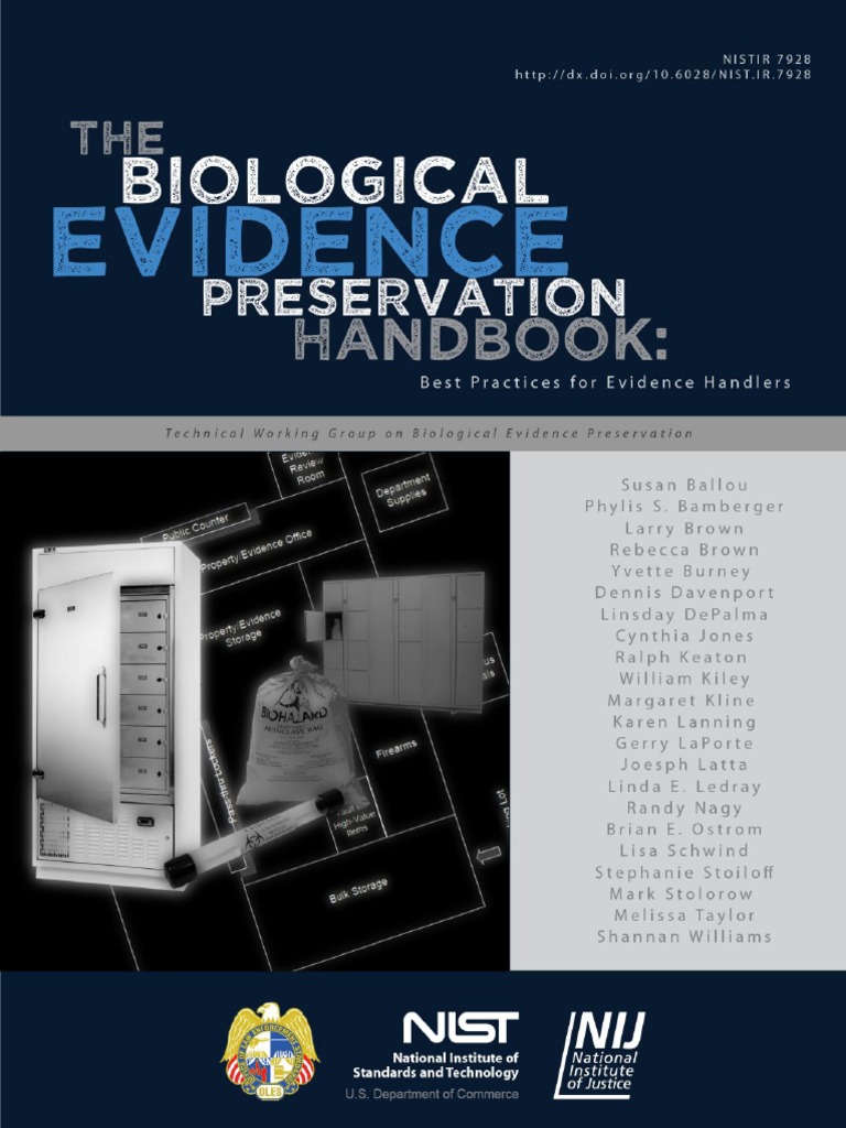 Best Practices for Biological Evidence Handling | PDF | Personal ...