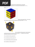 Rumus Rubik 3x3 Pemula | PDF