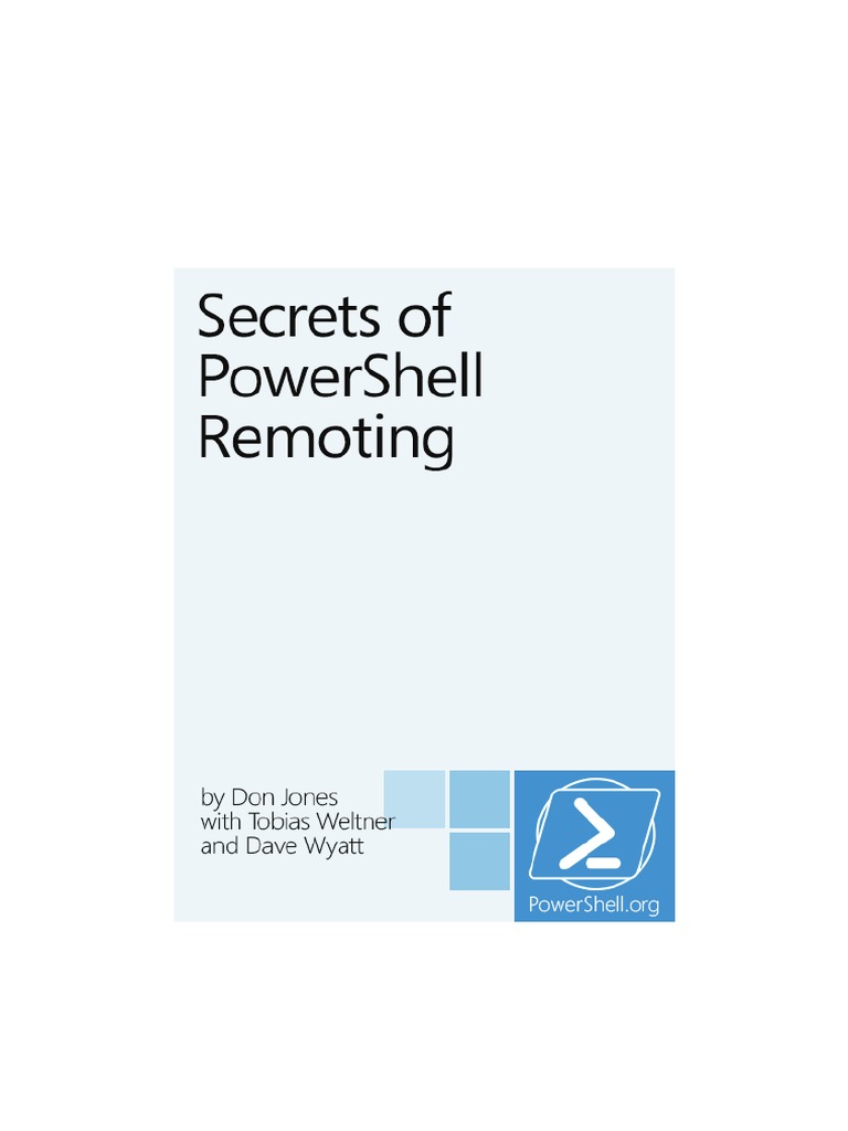 Secrets of PowerShell Remoting PDF | PDF | Public Key Certificate ...