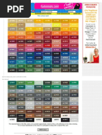 RAL Color Chart BS 4800 | PDF | Blue | Yellow