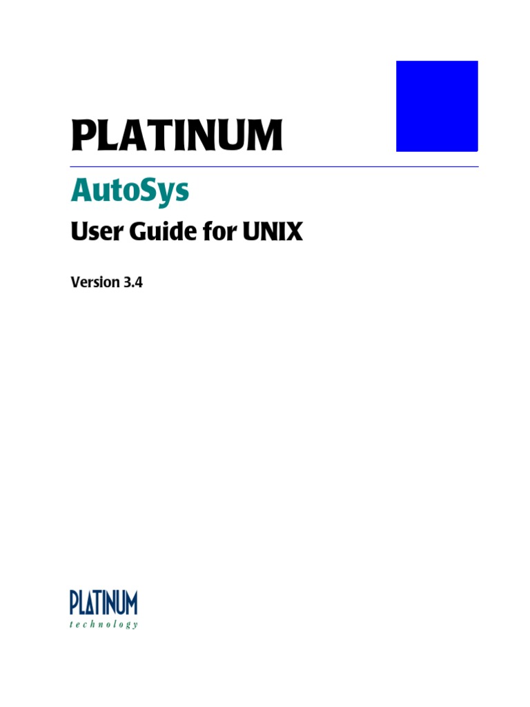 Autosys User Guide | Download Free PDF | Computer Engineering | Digital ...