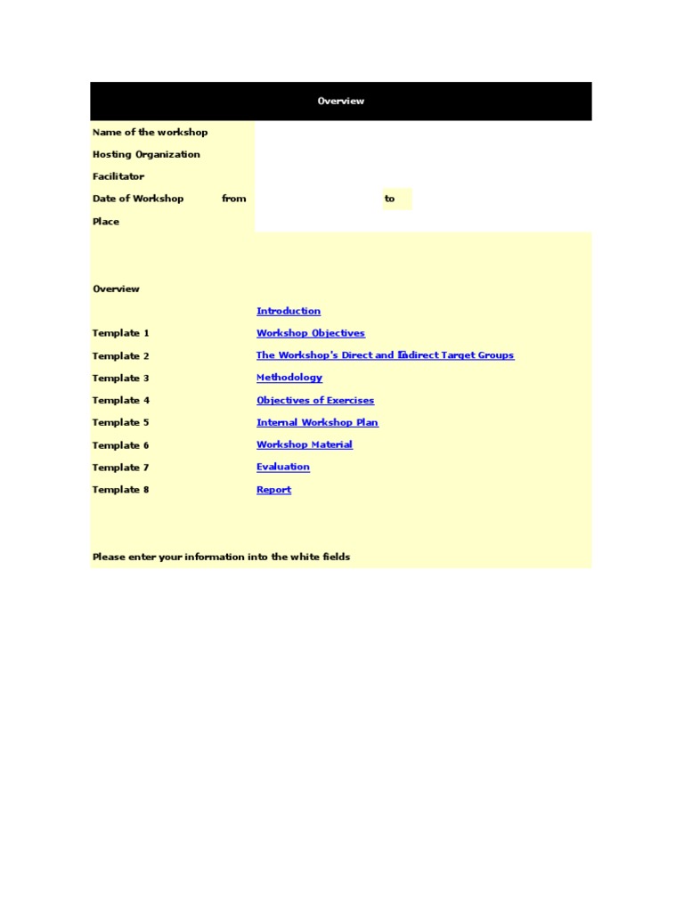 Workshop Guidelines | PDF | Facilitator | Consensus Decision Making