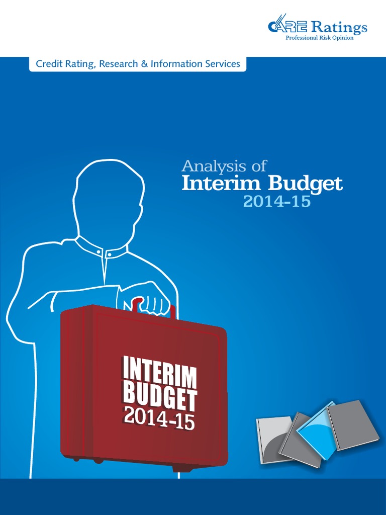 Interim Budget 2014 15 | PDF | Government Budget Balance | Banks