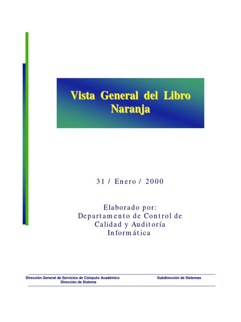 Libro Naranja | PDF