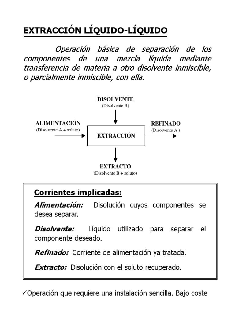 Extraccion 1 | PDF | Densidad | Mezcla