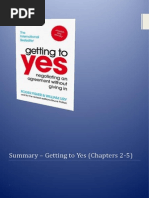 Getting To YES | PDF | Negotiation | Business