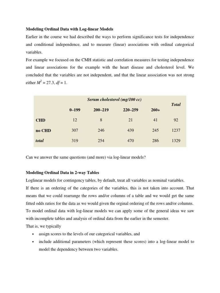 Linear by Linear Association | PDF | Logistic Regression | Level Of ...