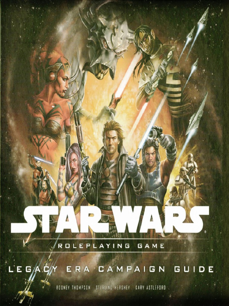 Star Wars Saga Edition - Legacy Era Campaign Guide | PDF | Leisure