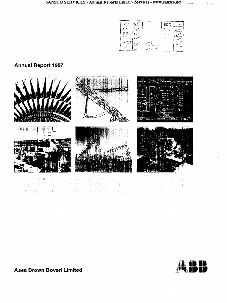 Abb (Ar 1997 12 31) | PDF | Securities (Finance) | Electrical Engineering