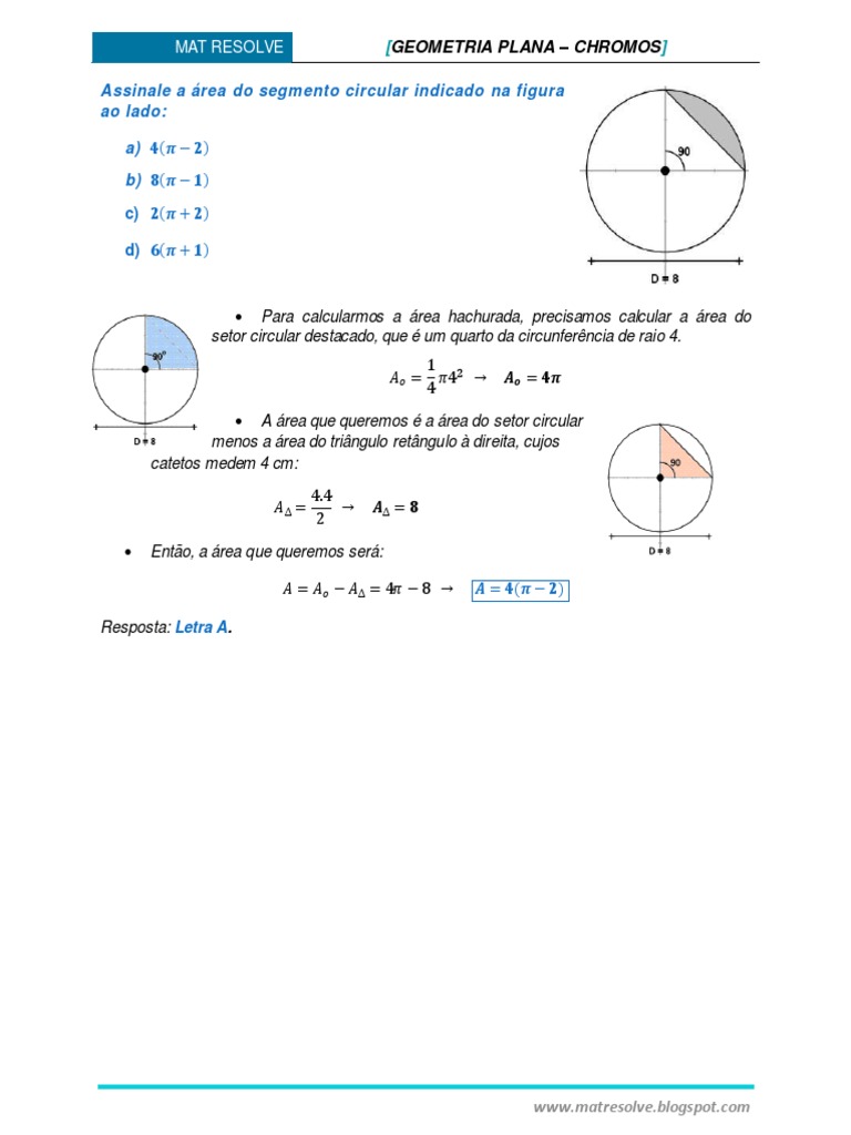 Segmento Circular | PDF