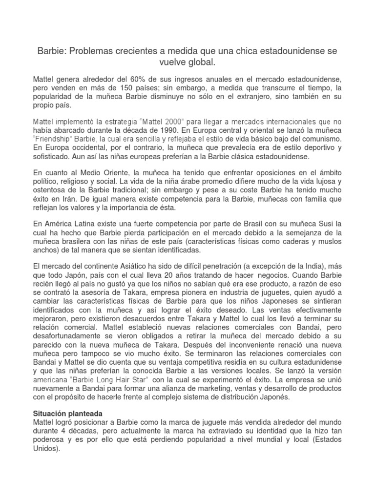 Barbie 2 | Descargar gratis PDF | Barbie | Muñecas