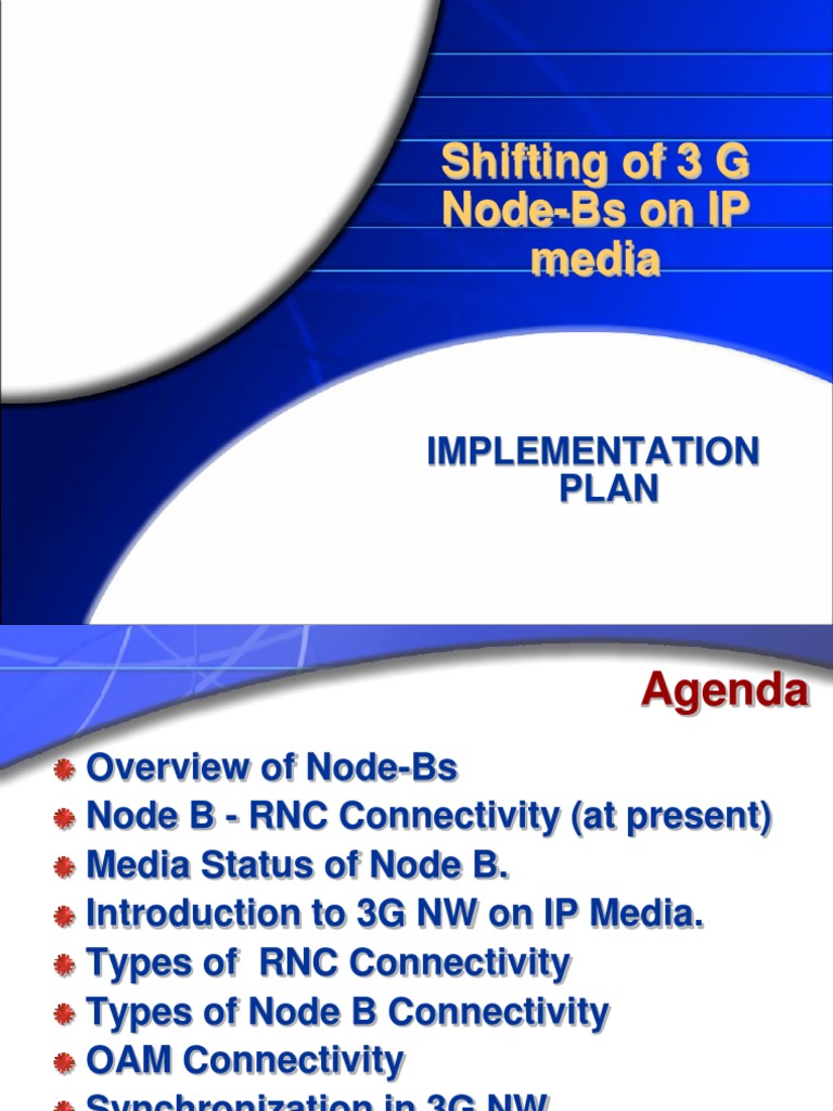 3g Node B On Ip Media | PDF | Fiber To The X | Node (Networking)