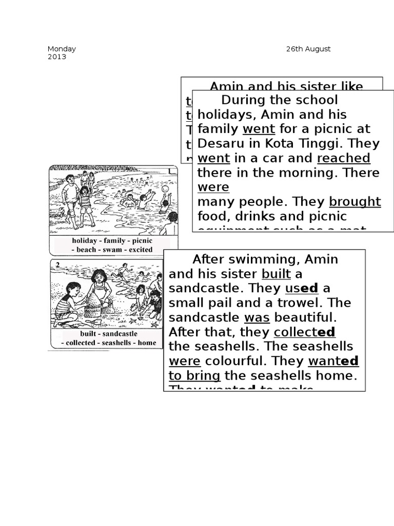 Sample Essay - Picnic | PDF