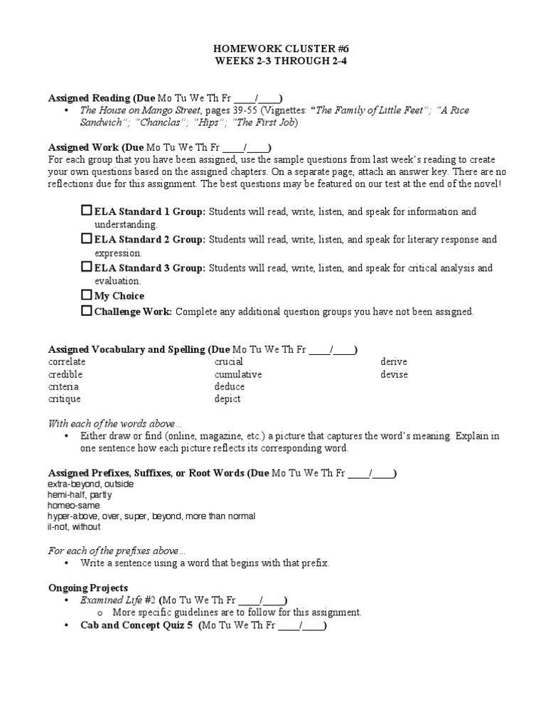 Weeks 2-2 Through 2-3 | PDF | Language Arts & Discipline