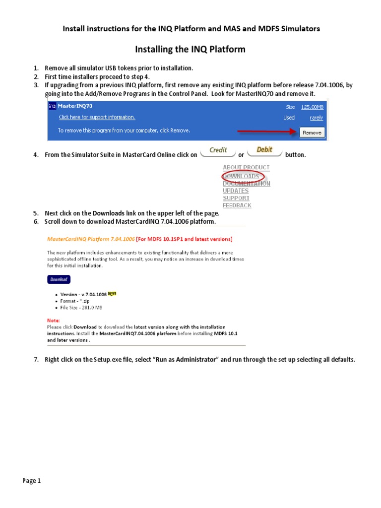 Installing INQ Platform and Simulator | PDF | Zip (File Format) | Microsoft Windows