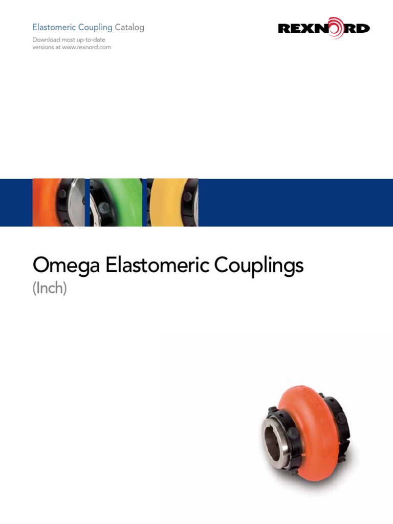 4000 Omega Elastomeric Couplings Catalog | PDF | Machines | Mechanical ...