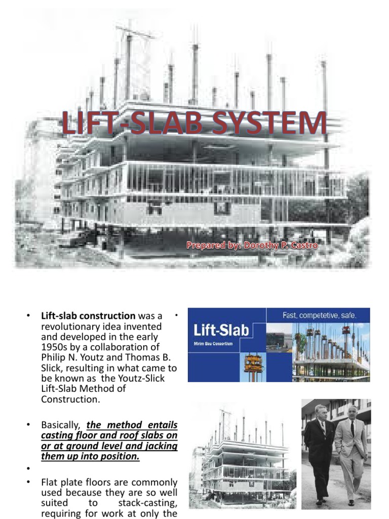 Lift Slab System | Elevator | Prestressed Concrete