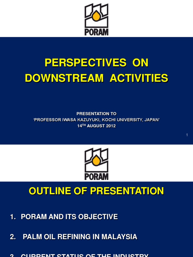 Poram | PDF | Palm Oil | Cooking Oil