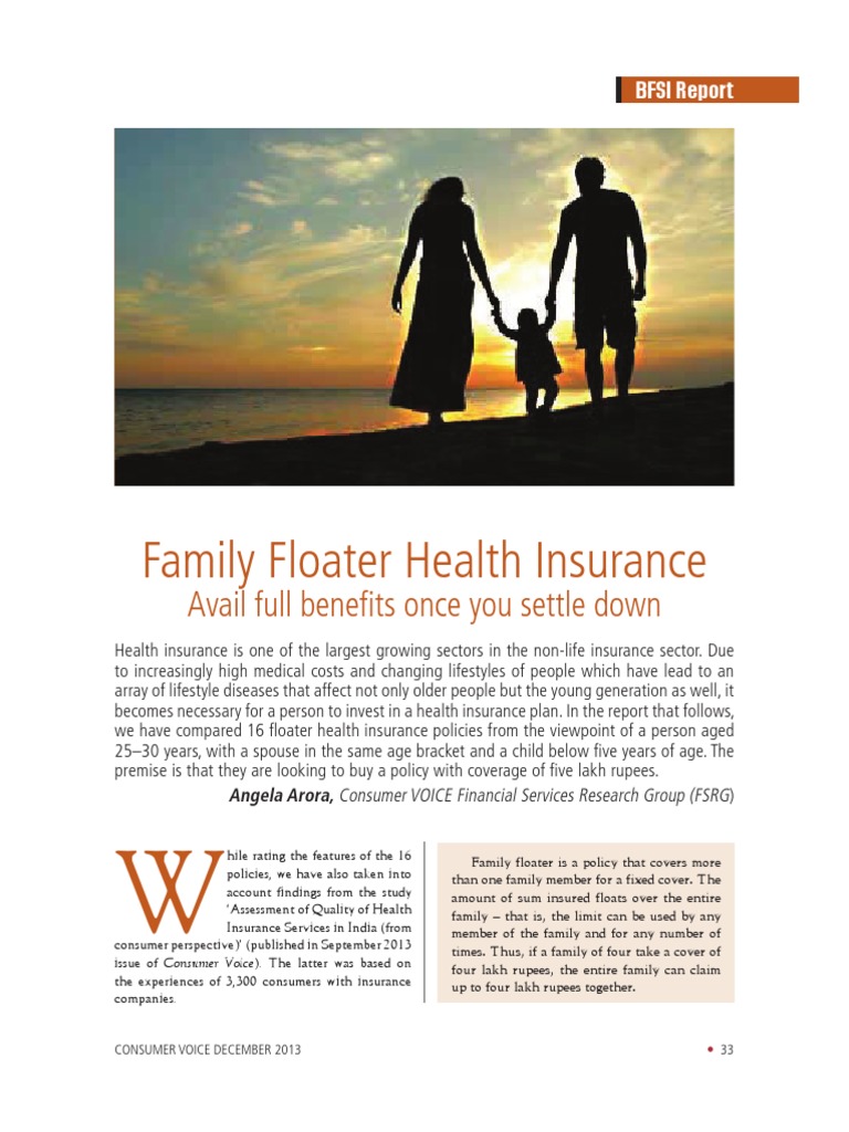 Family Floater Health Insurance Guide | PDF