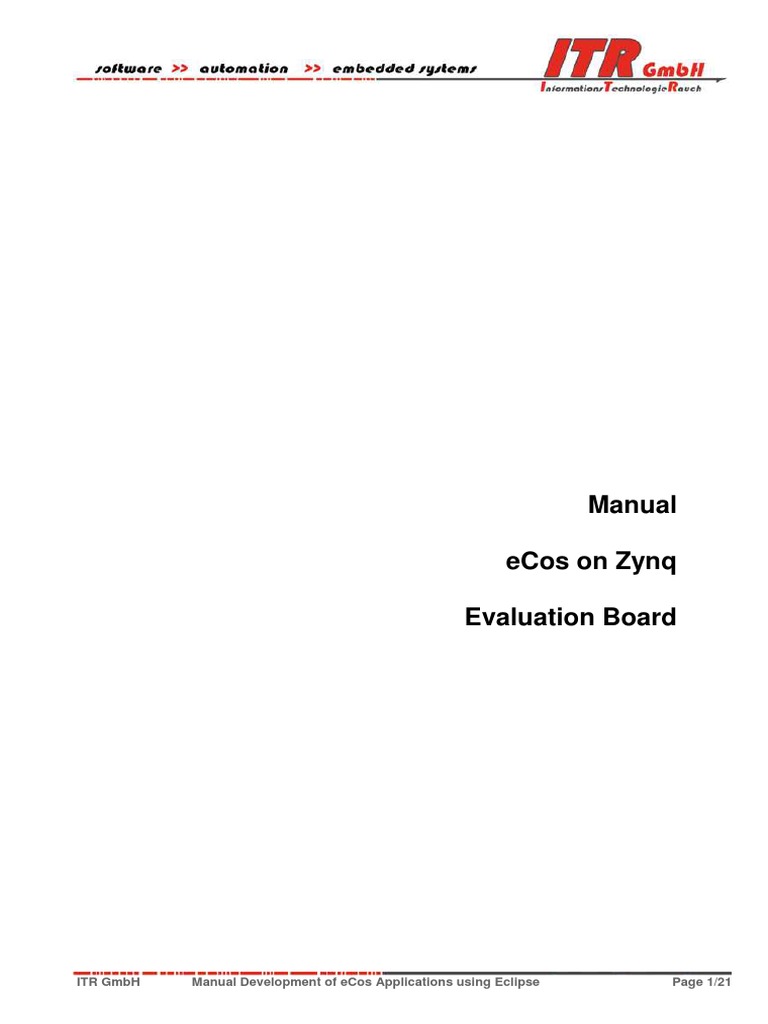 Quick Start ECos On Zynq ZC702 Evaluation Board | PDF | Booting | Flash ... Quick Start ECos On Zynq ZC702 Evaluation Board | PDF | Booting | Flash ...
