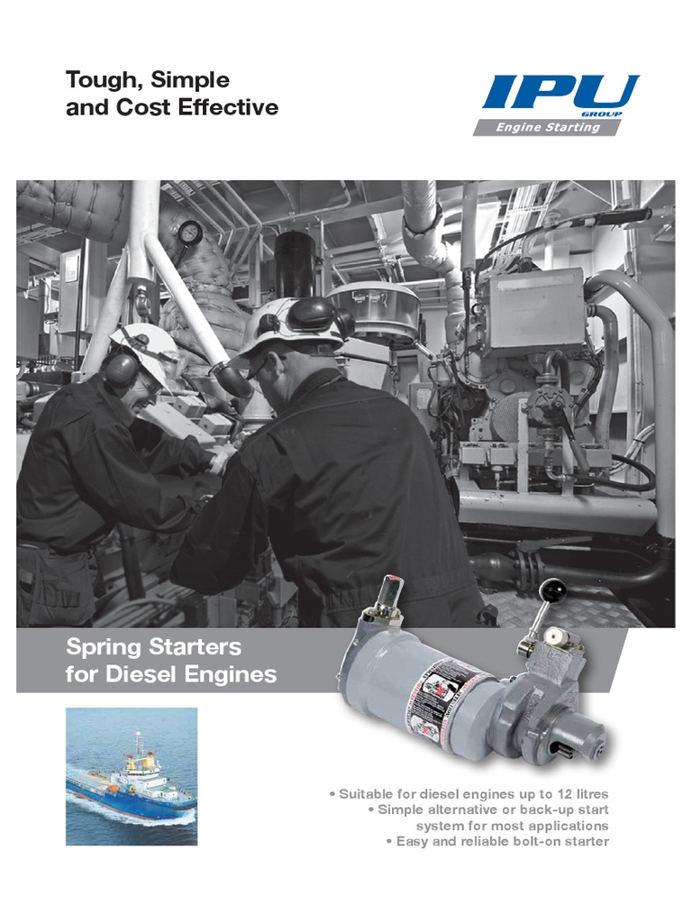 IPU Spring Starter PDF | PDF | Engines | Diesel Engine