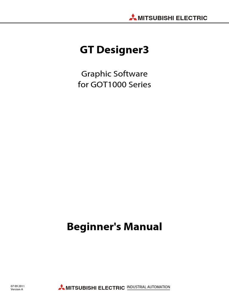 Beginner Manual GT Designer 3 | PDF | Dialog Box | Microsoft Windows