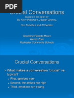 Crucial Conversations Book Discussion Questions | PDF | Conversation ...