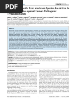 Alpha Terthienyl | PDF | Superoxide | Insecticide