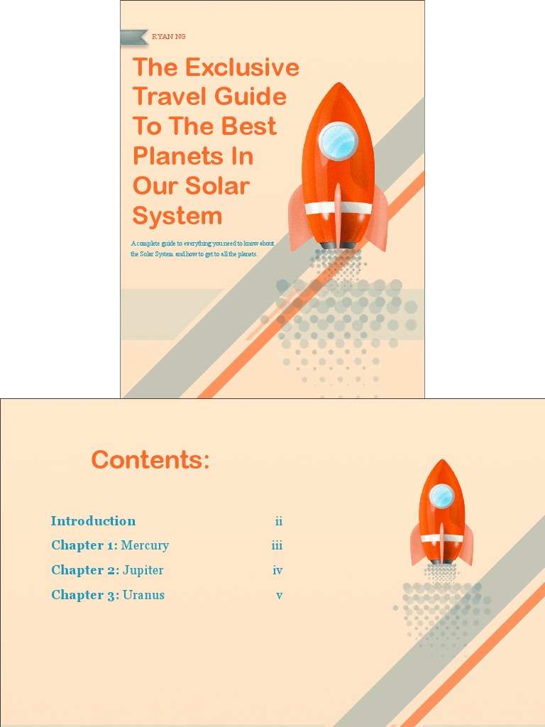 Space Travel Guide Y7 | PDF | Uranus | Planets