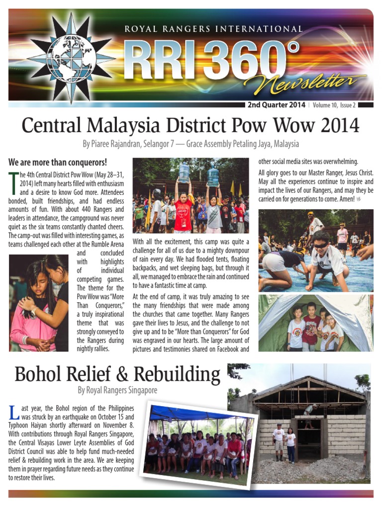 Royal Rangers International Newsletter (Q2 of 2014) | PDF | Camping
