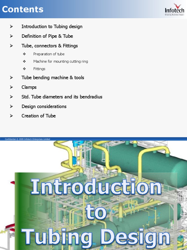 Introduction To Tubing Design Definition of Pipe & Tube Tube ...
