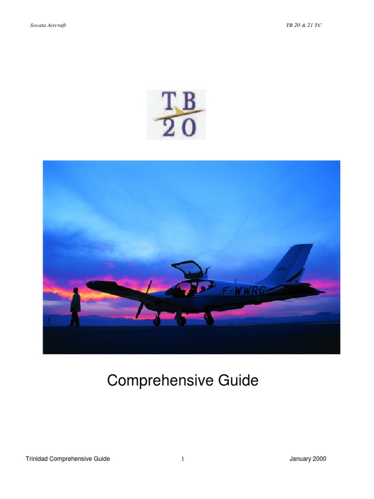 TB20 Comprehensive Guide | PDF | Aerospace | Aerospace Engineering