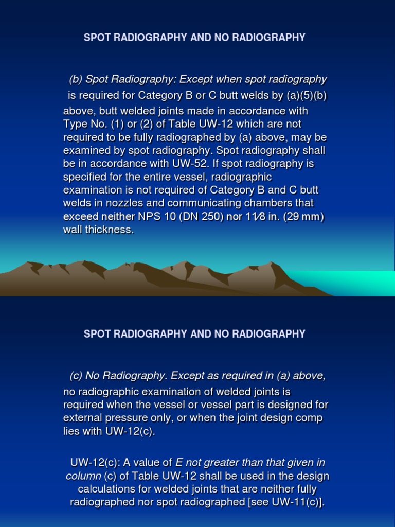 Spot Radiography & No Radiography | PDF | Computers